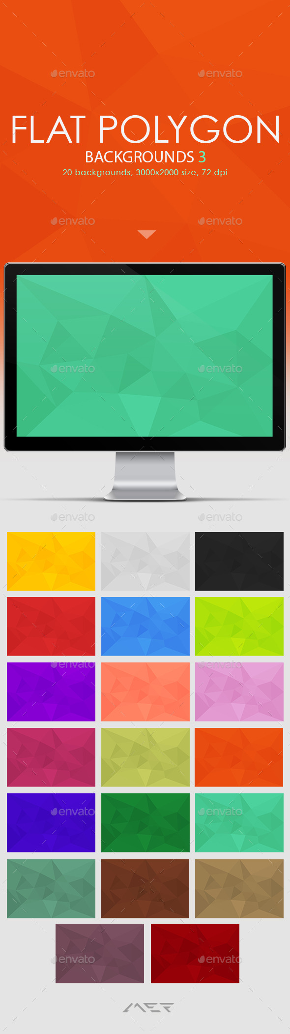 Polygon Backgrounds – Modern Graphic Design Inspiration At hoedit.com